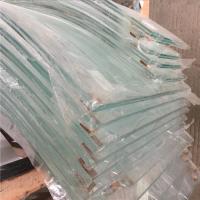 China Custom Bent Curved Glass Plate 3mm-19mm Thickness 3600mm×18000mm Maximum Size for Architectural Applications for sale