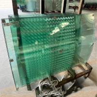 China Custom Tempered Curved Glass Sheet 3-19mm Thickness 3600x18000mm Maximum Size Heat Resistant Safety Glass for sale