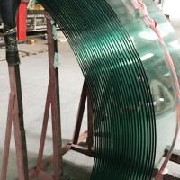 China Custom Tempered Curved Glass Sheet 3-19mm Thickness 3600x18000mm Maximum Size Heat Resistant Safety Glass for sale