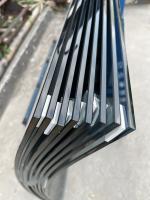 China Custom Tempered Curved Glass Sheet 3-19mm Thickness 3600x18000mm Maximum Size Heat Resistant Safety Glass for sale