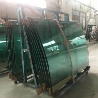 China 15mm Curved Tempered Glass Balustrade 3600x18000mm for Shopping Malls and Office Buildings for sale