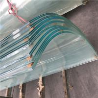China 3D Curved Tempered Glass 3mm-19mm Thickness for Curtain Walls & Balcony Railings - Maximum Size 3600x18000mm for sale