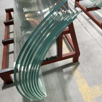 China 3D Curved Tempered Glass 3mm-19mm Thickness for Curtain Walls & Balcony Railings - Maximum Size 3600x18000mm for sale