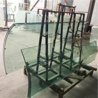 China Curved Laminated Tempered Glass 3600mm×18000mm Maximum Size with 3-19mm Thickness Options for Architectural Applications for sale