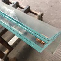 China Curved Laminated Tempered Glass 3600mm×18000mm Maximum Size with 3-19mm Thickness Options for Architectural Applications for sale