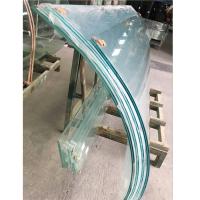 China Architectural Curved Glass Hot Bending High Temperature Tempered Glass 3-19mm for sale