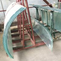 China Custom Curved Tempered Glass Door Panel - 3600mm x 18000mm Maximum Size, 3-19mm Thickness Options for Architectural Applications for sale