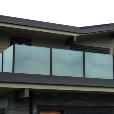 China 8mm 10mm 12mm 15mm Toughened Glass Balustrade Railing - CE Certified Frameless Safety Glass for Balcony & Stair for sale
