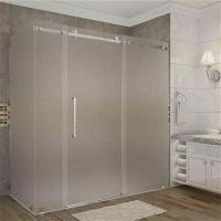 China Safety Frosted Glass Bathroom Door Explosion Proof Privacy Glass Interior Door Size Custom Frosted Glass Doors For Office for sale