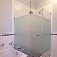 China Safety Frosted Glass Bathroom Door Explosion Proof Privacy Glass Interior Door Size Custom Frosted Glass Doors For Office for sale