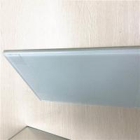 China Frameless Privacy Glass Shower Door 3-19mm Tempered Frosted Glass Sliding Bathroom Door with Custom Sizes for sale