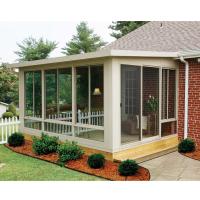 China Toughened Glass Greenhouse with 4-12mm Glass & Thermal Break Aluminum Frame for Winter Sun Room Installation for sale