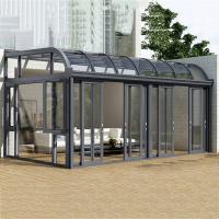 China Custom Glass Sunroom with Aluminum Frame - 4mm to 12mm Glass Options, 7-15 Day Delivery for Outdoor Garden Greenhouse for sale