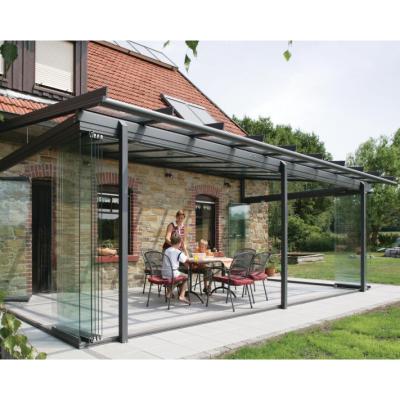 China Aluminum Frame Glass Pavilion Greenhouse with 8mm+35A+8mm Thermal Insulation and Sun Protection - Four Season Garden Room for sale