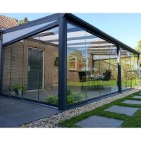 China Aluminum Frame Glass Pavilion Greenhouse with 8mm+35A+8mm Thermal Insulation and Sun Protection - Four Season Garden Room for sale