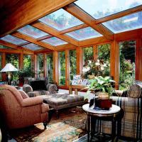 China Custom Aluminum Frame Safety Glass Sunroom 4-12mm Tempered Glass Prefab Greenhouse with 7-15 Day Delivery for sale