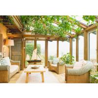 China Aluminum Frame Thermal Insulation Villa Greenhouse with 4-12mm Tempered Glass for Sunrooms and Conservatories for sale