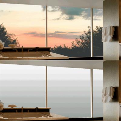 China PDLC Smart Glass 11mm Thickness with 0.5mm Film - Intelligent Dimming Glass for Windows & Partitions for sale