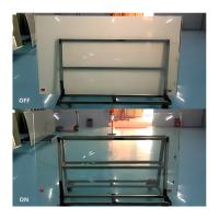 China PDLC Smart Glass 11mm Thickness with 0.5mm Film - Intelligent Dimming Glass for Windows & Partitions for sale