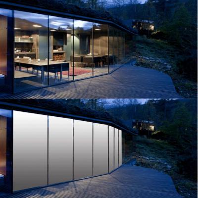 China PDLC Smart Glass 11mm Thickness with Remote Control - 1800x4000mm Max Size, 85% Light Transmission for Privacy Protection for sale