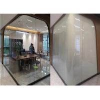 China PDLC Smart Glass Panel 11mm Thickness 1800x4000mm with Remote Control Privacy and Sound Insulation for sale