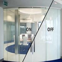 China PDLC Smart Dimming Glass Film - 0.5mm Thickness 1800x50000mm Size with 85% Light Transmittance for Office Partitions for sale