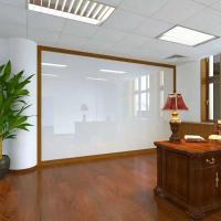China Easy Clean PDLC Smart Glass 11mm Thickness WiFi Control Soundproof Privacy Glass for Building Curtain Walls for sale