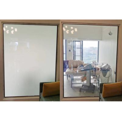 China PDLC Smart Privacy Glass 11mm Thickness with 1800x4000mm Size and Remote Control for Office Partitions for sale