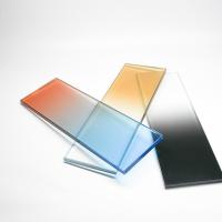 China 3mm-19mm Frosted Gradient Tempered Glass for Windows and Walls - 3300x6000mm Maximum Size with High Light Transmittance for sale