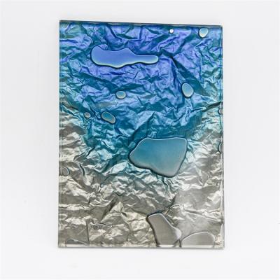 China Hot Melt Decorative Glass Sheets 3mm-19mm Thickness with Gradient Frosted Finish for Interior and Exterior Applications for sale