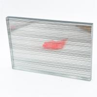 China 3mm 5mm 19mm Decorative Fabric Laminated Glass - Custom Sizes Up to 3300x6000mm in Clear, Brown, Grey, Blue for sale