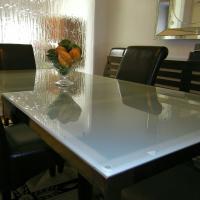 China 15mm Ultra Clear Tempered Glass Table Top - 3300x13000mm Maximum Size - Custom Thickness Options 3-19mm for sale