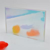 China Custom Decorative Colored Laminated Glass 8mm 10mm Thickness for Interior Design Applications for sale