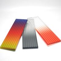 China Decorative Carved Crystal Glass 8mm 10mm 12mm 15mm Toughened Fluted Architectural Glass for Flooring 3300x6000mm for sale