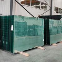 China Building Glass Light Blue Ultra Clear Float Glass 2mm-19mm Thickness with High Light Transmittance for sale