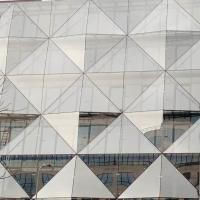 China Safety Green Clear Grey Glass Curtain Wall Building Systems - 34dB Sound Insulation, 4-12mm Glass Thickness Options for sale