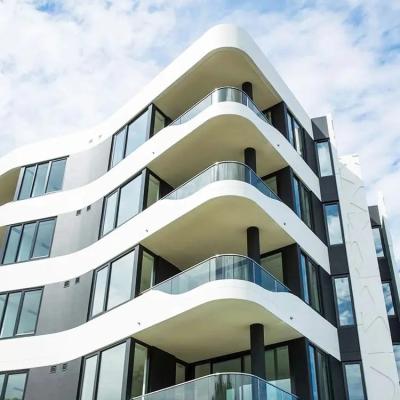 China Laminated Glass Curtain Wall System 6mm-12mm Thermal Sound Insulation for Office Buildings Concrete Structures for sale