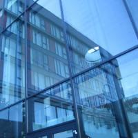 China Customized Glass Curtain Wall System with 6-12mm Tempered Glass Options for Commercial Buildings and Shopping Malls for sale