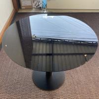 China Custom Cut Tempered Glass Table Top 6mm 8mm 10mm 12mm with Round Bevelled Polished Edge for Coffee Tables for sale