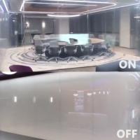 China 11mm Low Energy Consumption PDLC Smart Glass with <5W/m² Power and >80 Million Switch Cycles for sale