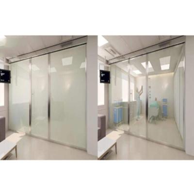 China Ultra Clear PDLC Smart Glass 11mm Thickness with Remote Control for Office Conference Rooms - 1800x4000mm Max Size for sale