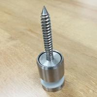 China Adjustable Stainless Steel Standoff Pins for Glass Balustrade - 304/316 Grade with ±0.01mm Tolerance for sale