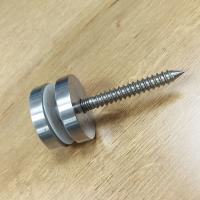China 304/316 Stainless Steel Glass Balustrade Standoff Pins - Wall Mounting with ±0.01mm Tolerance and 7-15 Day Delivery for sale