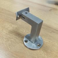 China Stainless Steel 304 Handrail Brackets - Heavy Duty Wall Mounted Posts for Glass Balustrades, Round/Square Options for sale
