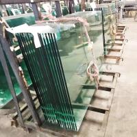 China Fine Polished Edge Fully Toughened Tempered Glass 4mm 1/6 Inch Safety Glass for sale