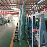 China 8+8mm 16mm 88.4 17.52mm Toughened Laminated Glass Per Square Foot with Drill Holes for sale