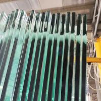 China 10mm Thickness Tempered Glass Panel - 3600x18000mm Maximum Size, Wind Pressure Resistant Safety Glass for sale