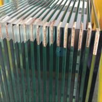 China 6mm Tempered Glass with Ground Edge Processing And Driling Holes for sale