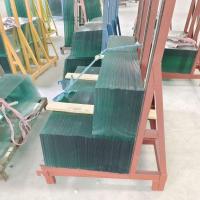 China 6+6mm 66.3 13.14mm 12mm Clear Laminated Glass Soundproof Safety Glass Cut To Size for sale