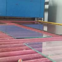China Crystal Clear Colourless Tempered Glass Cut Out Custom Size Shape for sale